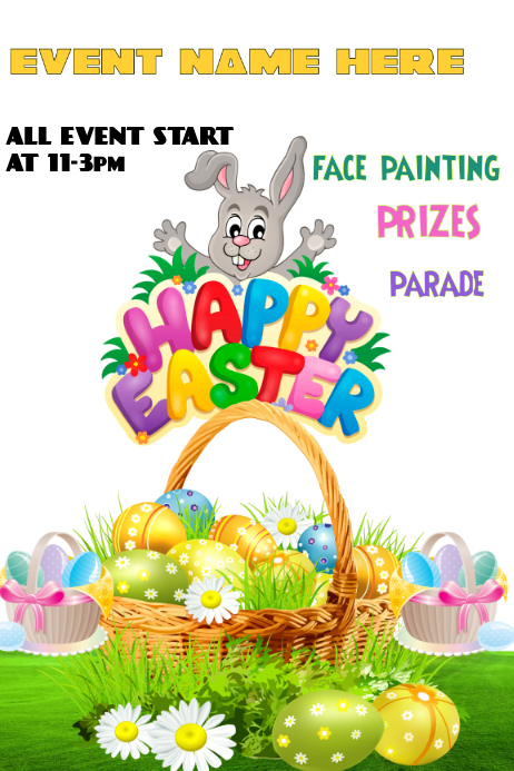 EASTER Template | PosterMyWall