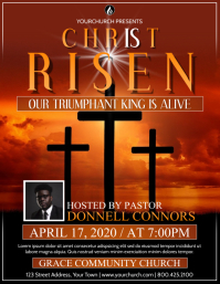 Easter Service Template | PosterMyWall