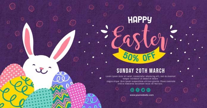 Easter Discount Template | PosterMyWall