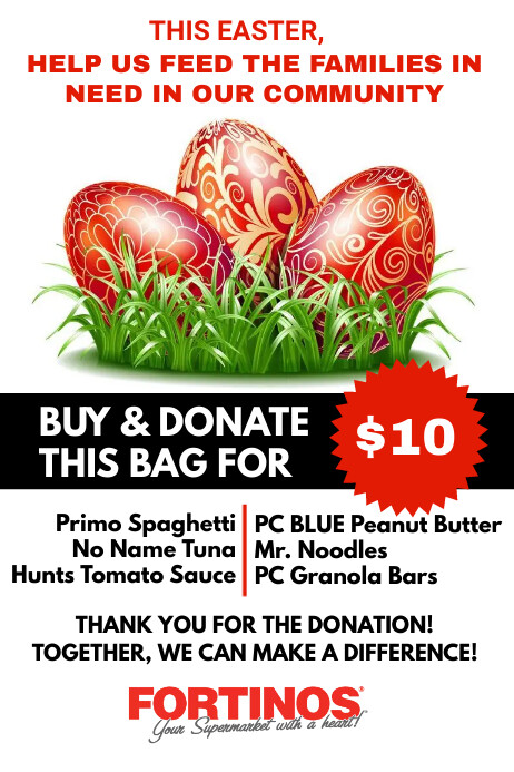 Copy of Easter Donation Bag | PosterMyWall