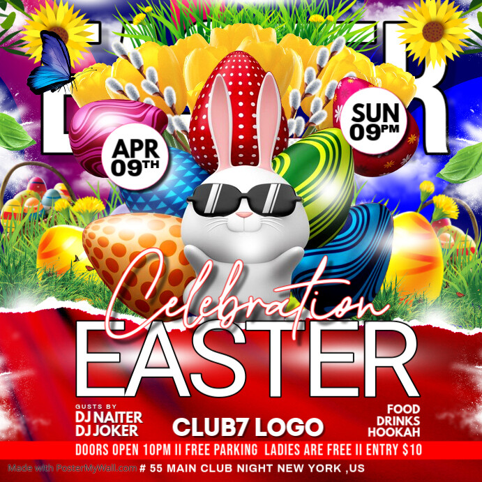 EASTER EGG CELEBRATION Template | PosterMyWall