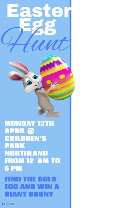 EASTER EGG Template | PosterMyWall