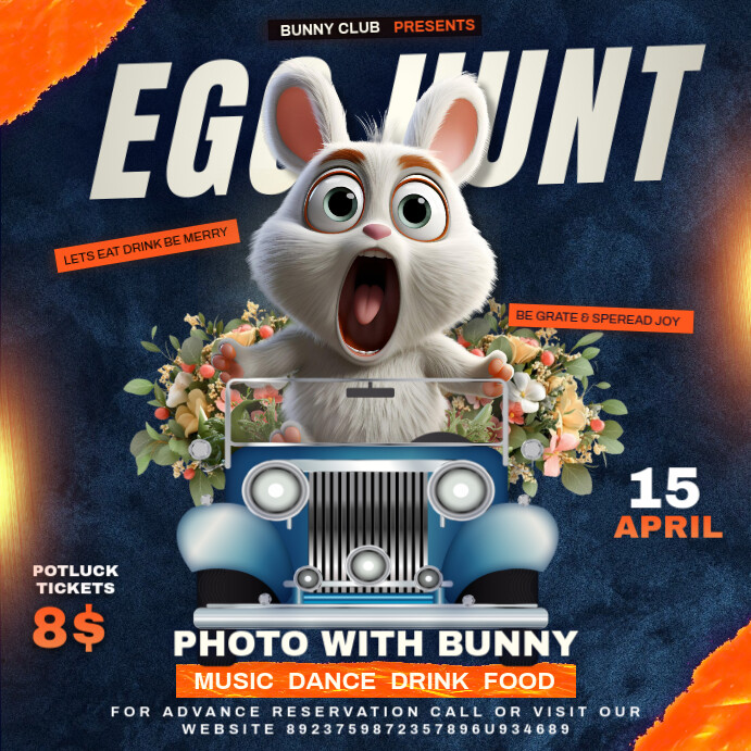 Easter Egg Hunt Template | PosterMyWall