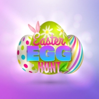 Easter egg hunt design template | PosterMyWall