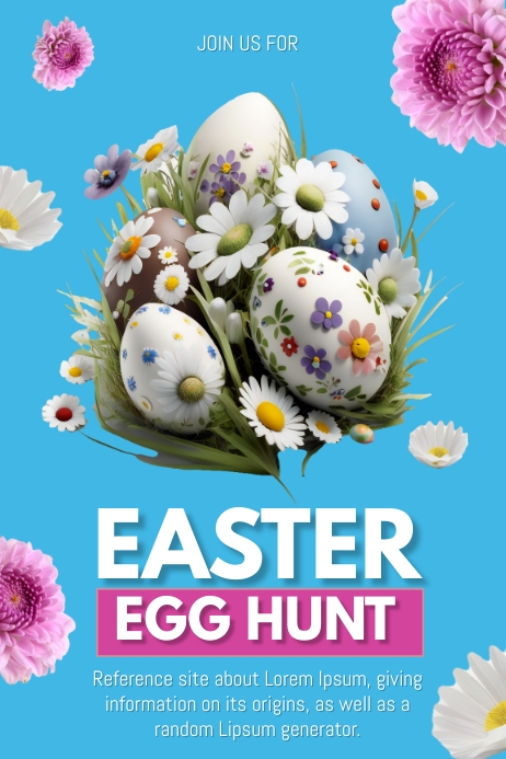 easter egg hunt Template | PosterMyWall