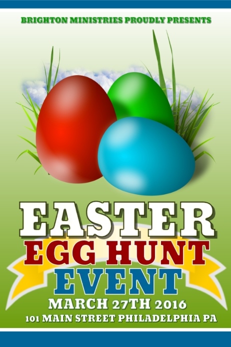 Easter Egg Hunt Template PosterMyWall easter-egg-hunt-template-postermywall