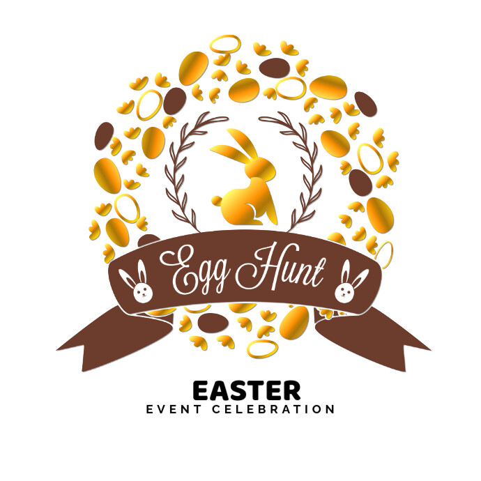 Easter Egg Hunt Logo Template | PosterMyWall