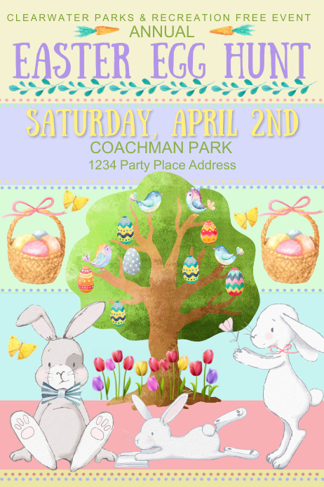 Copy of EASTER EGG HUNT POSTER | PosterMyWall