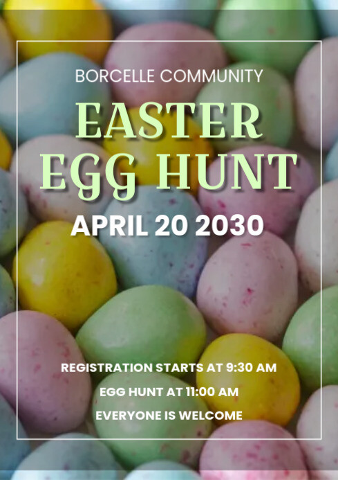 Modello easter egg hunt template | PosterMyWall