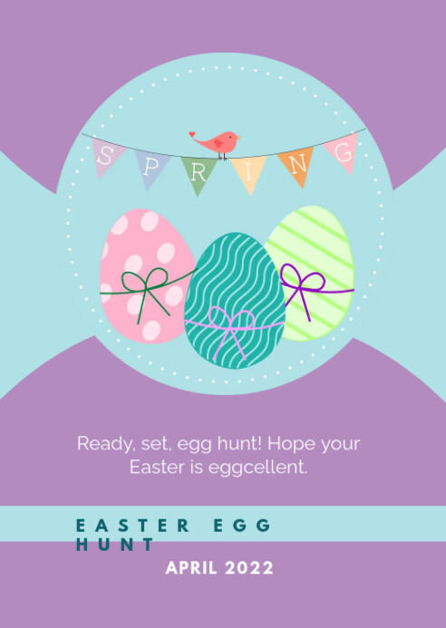 Copy of Easter Egg Hunt Template | PosterMyWall