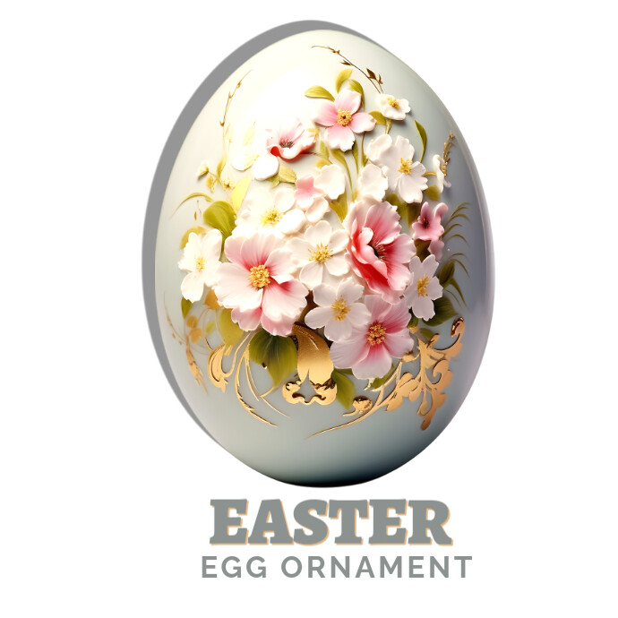 Easter Egg Logo เทมเพลต | PosterMyWall