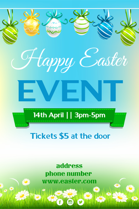 Easter Event Template | PosterMyWall