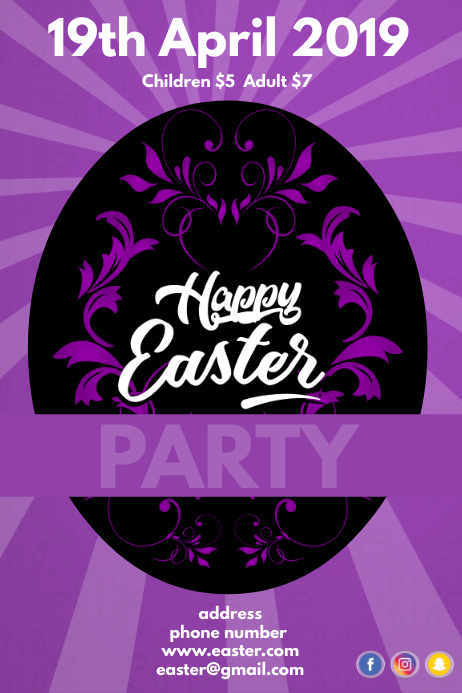 Easter Event Template | PosterMyWall