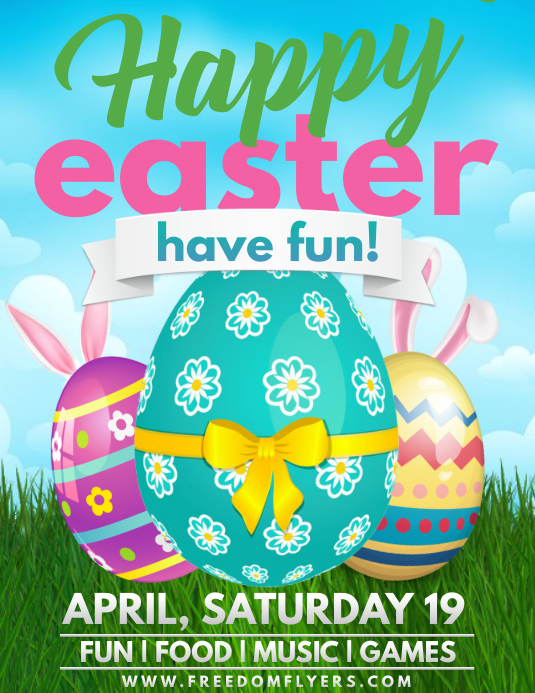 Copy of Easter Event Flyer Template Design | PosterMyWall