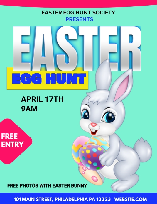 Copy of EASTER EVENT FLYER TEMPLATE | PosterMyWall