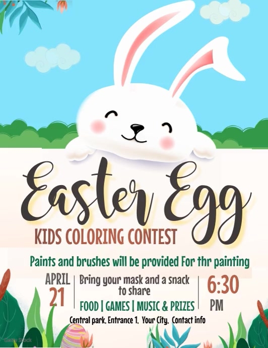 Easter Event Flyer Template | PosterMyWall