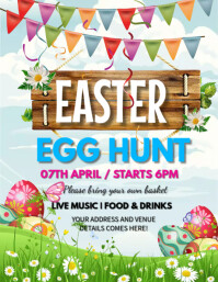 EASTER FLYER TEMPLATE | PosterMyWall