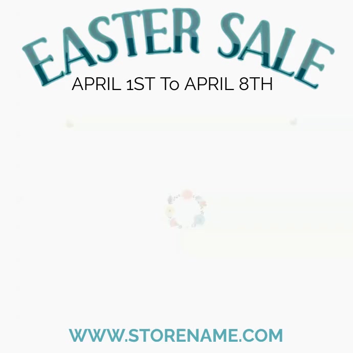 Easter Event Video Template | PosterMyWall