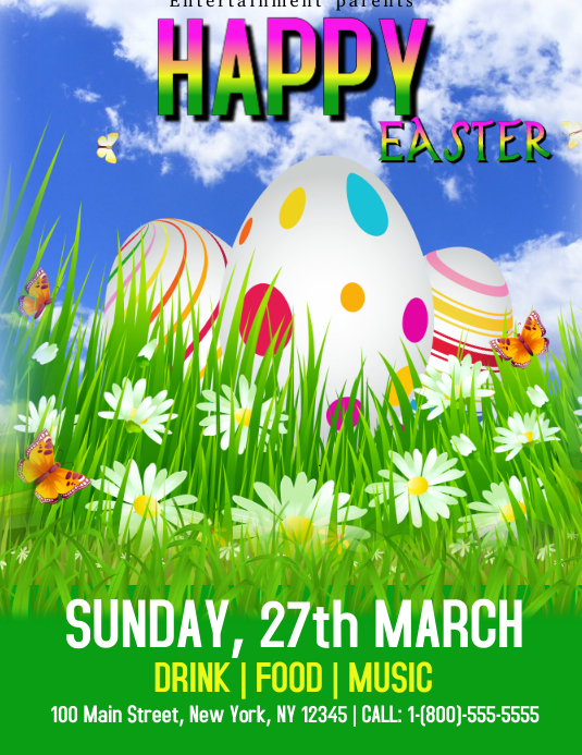 Easter Events Template | PosterMyWall