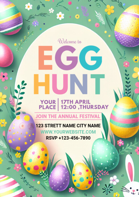 easter fest Template | PosterMyWall