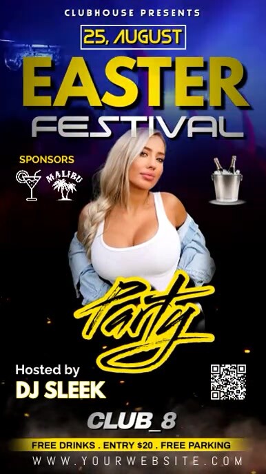 Modèle EASTER FESTIVAL PARTY FLYER TEMPLATE POSTER | PosterMyWall