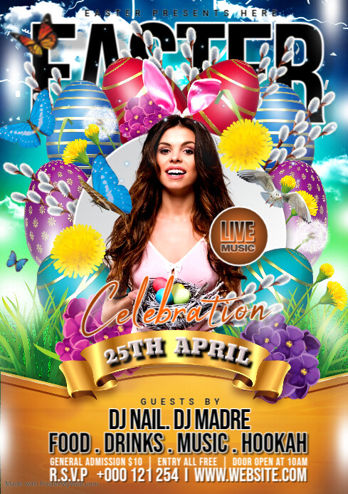 EASTER FLYER Template | PosterMyWall