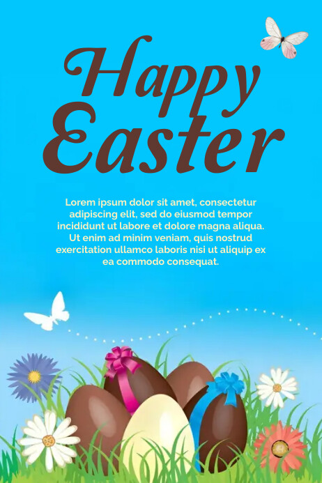 Easter flyer Template | PosterMyWall