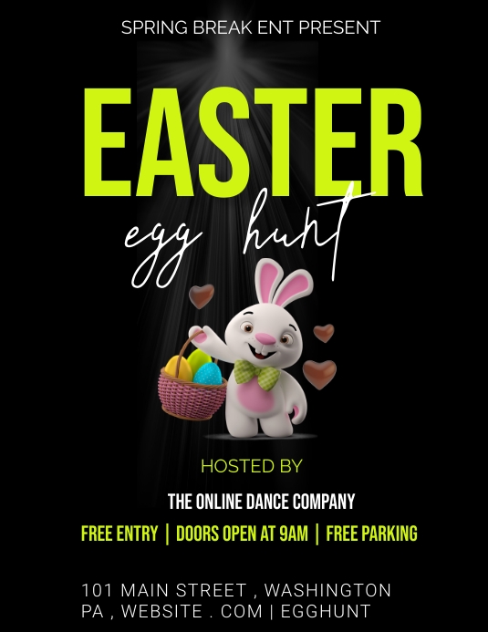 Easter flyer Template | PosterMyWall