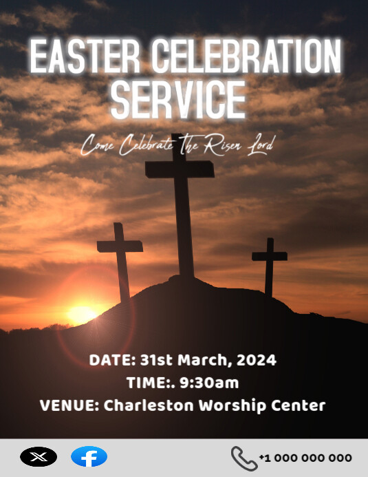 Easter Flyer Template | PosterMyWall