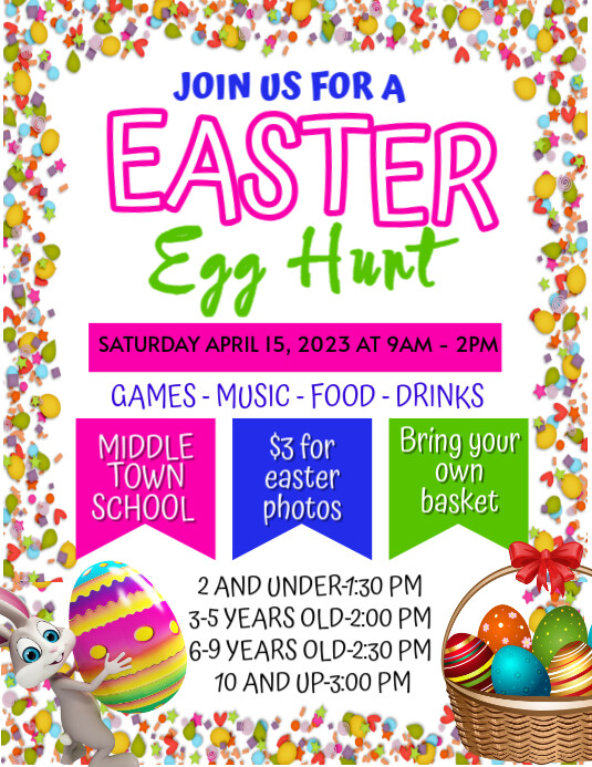 Easter Flyer Template | PosterMyWall