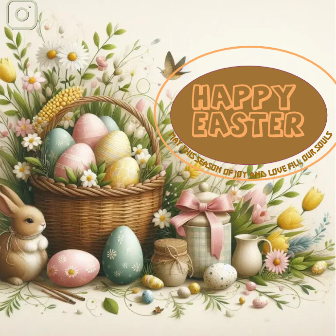 Plantilla de Easter flyer | PosterMyWall