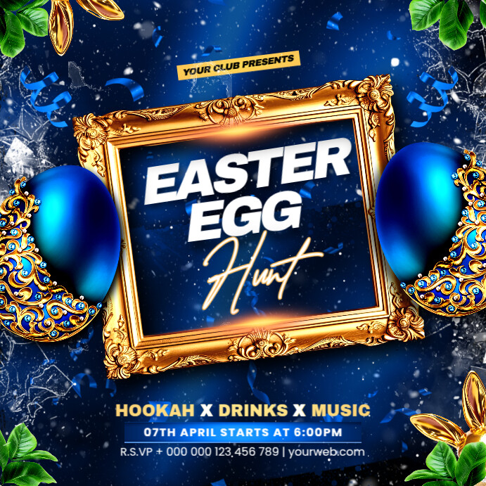 Modèle easter flyer | PosterMyWall