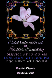 Happy Easter Corporate/Company Wishes Flyer Template | PosterMyWall