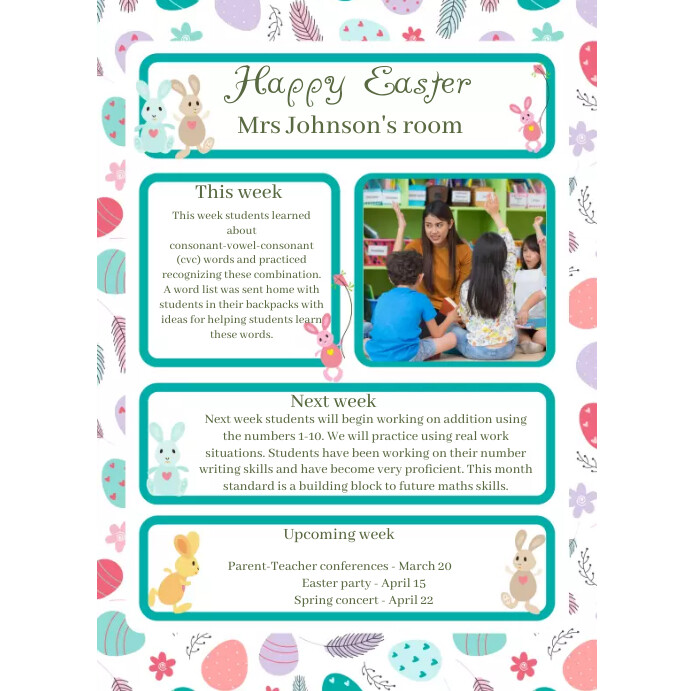 Easter flyer template | PosterMyWall