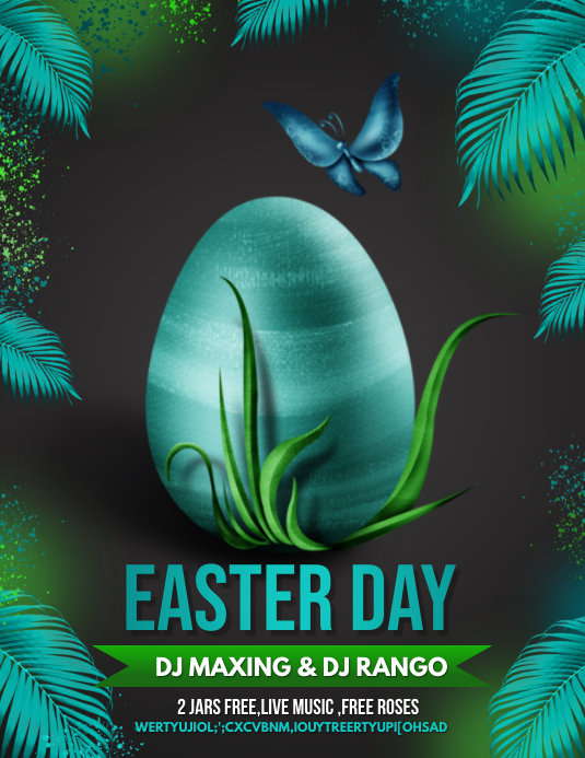 Easter flyers Template | PosterMyWall