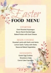 Easter Food Ads Template | PosterMyWall