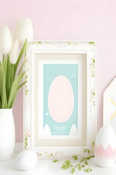 Easter frame template | PosterMyWall