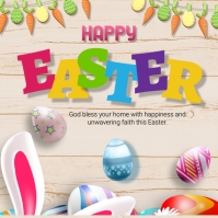 Easter Greeting Instagram Post Template | PosterMyWall