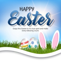Easter Greeting Instagram Post Template | PosterMyWall