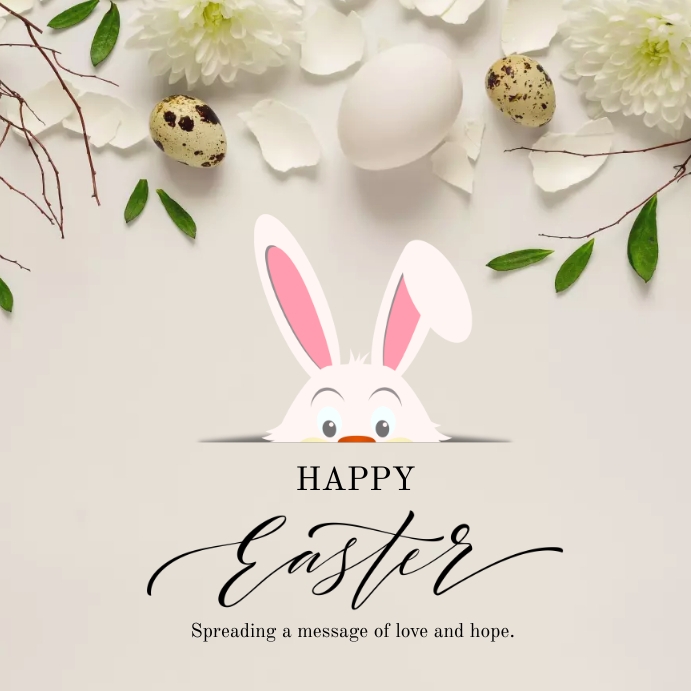 EASTER HE HAS RISEN CHURCH TEMPLATE | PosterMyWall