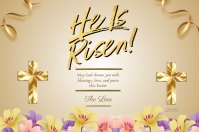 He is Risen Template | PosterMyWall