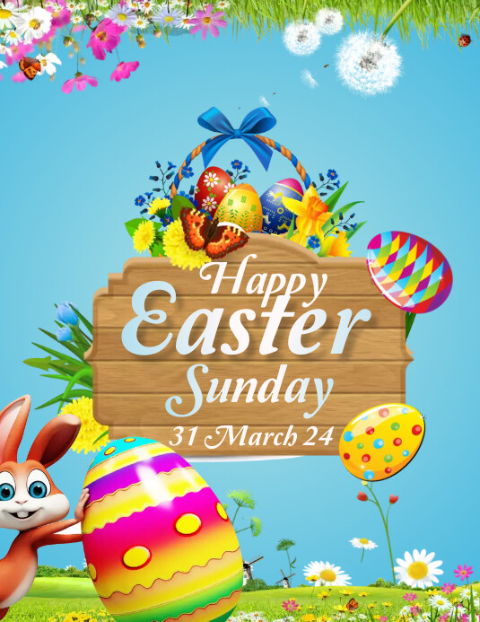Easter Holiday Template | PosterMyWall
