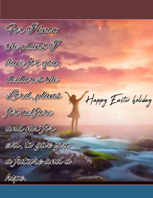 Plantilla de Easter holiday | PosterMyWall