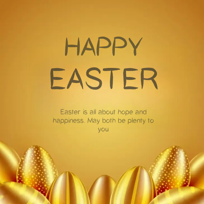 Copy of Easter Holiday Instagram Post | PosterMyWall