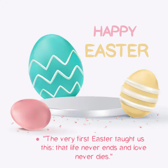 Copy of Easter Holiday Instagram Post | PosterMyWall