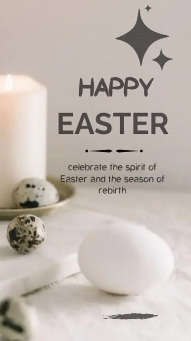 Copy of Easter Holiday Video | PosterMyWall