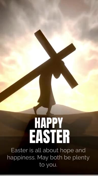 Easter Holiday Video Template | PosterMyWall