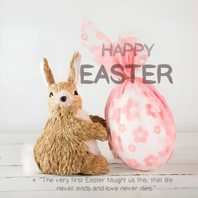 Easter Holiday Wish Template | PosterMyWall