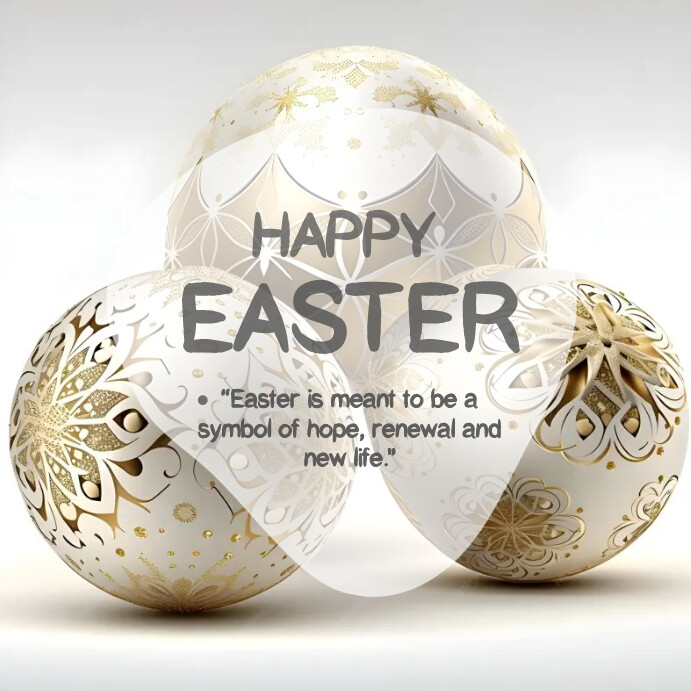 Copy of Easter Holiday Wish | PosterMyWall