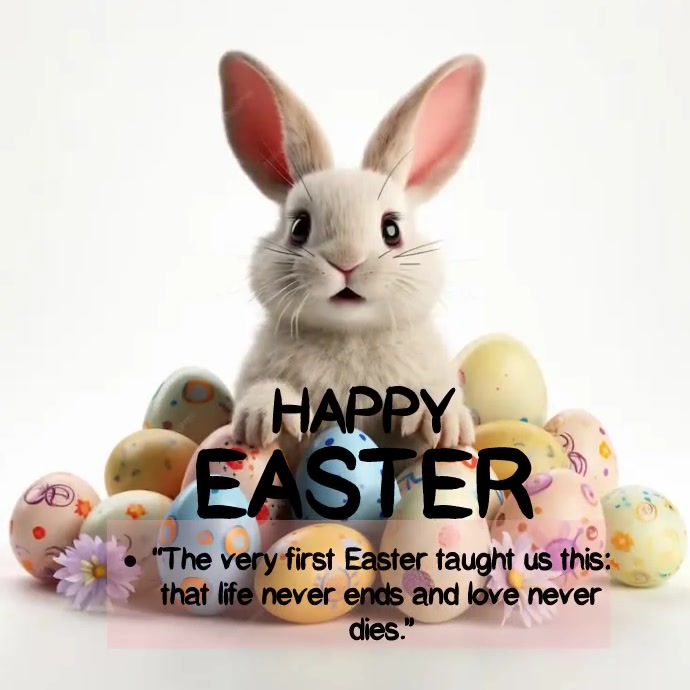 Copy of Easter Holiday Wish | PosterMyWall